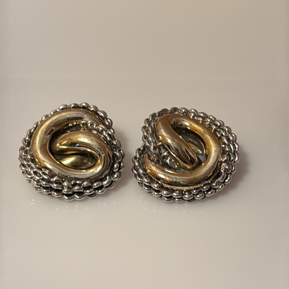 Vintage 80’s Rachel Gera Israeli Designer Sterling Ea… - Gem